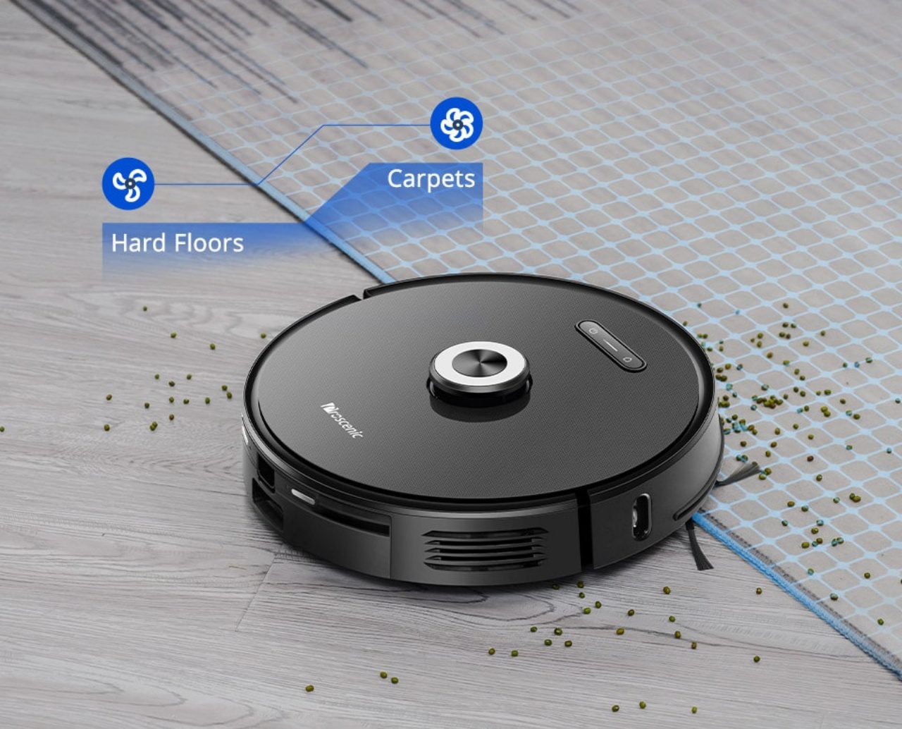 Robot hút bụi Proscenic M8 PRO, đang khuyến mãi
